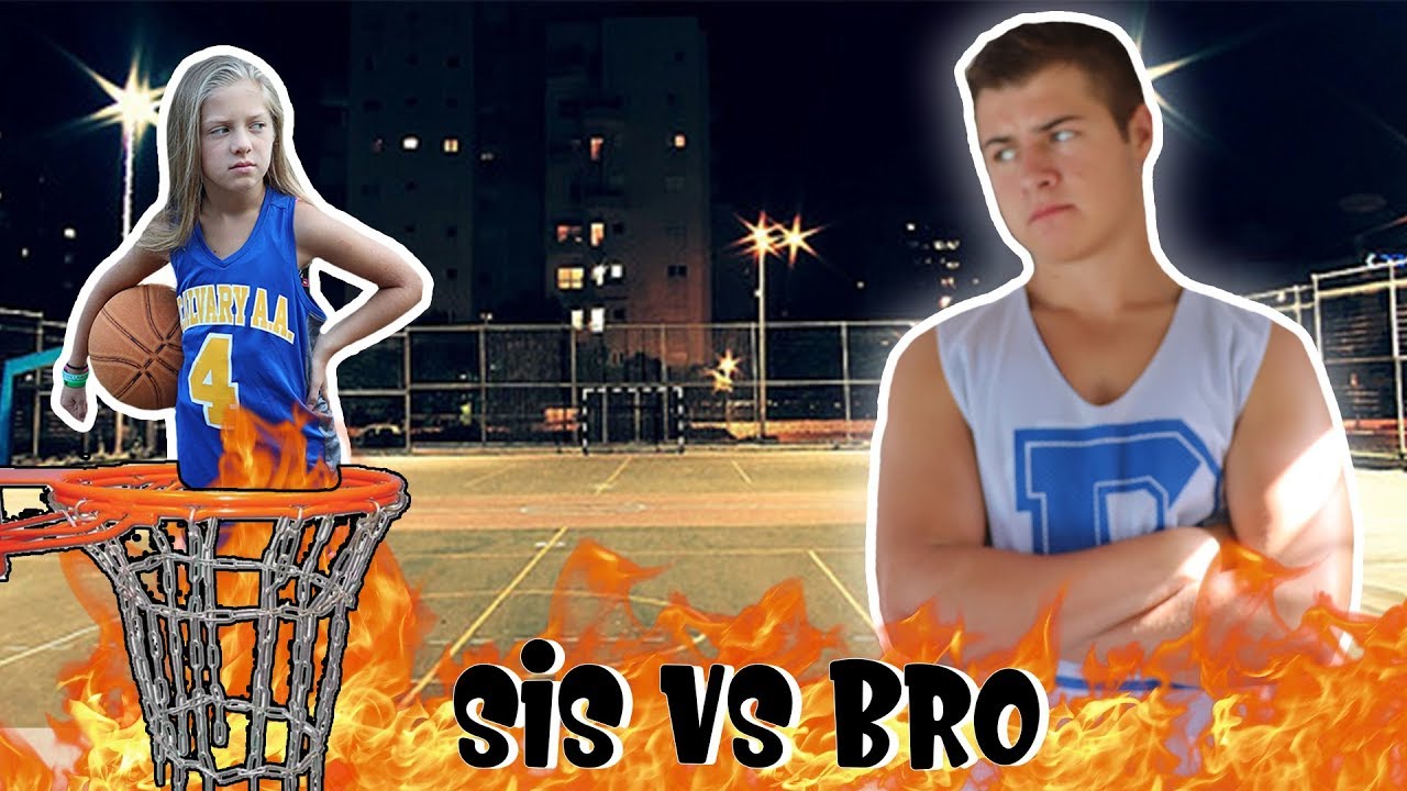 Versing My OLDER Brother in a BASKETBALL Game!!! (ft. BeckBroAdam ...