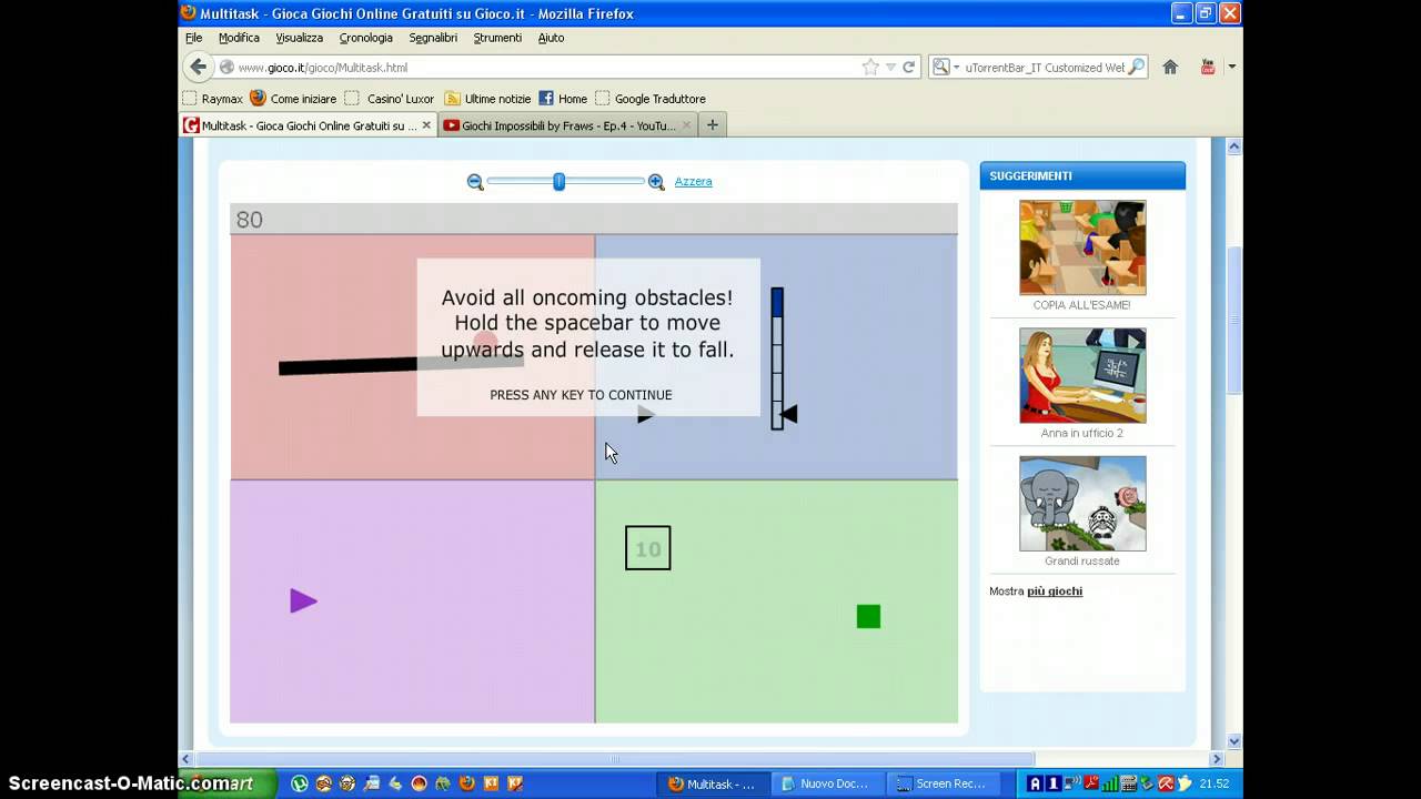 THE IMPOSSIBLE GAME-MULTITASK - YouTube