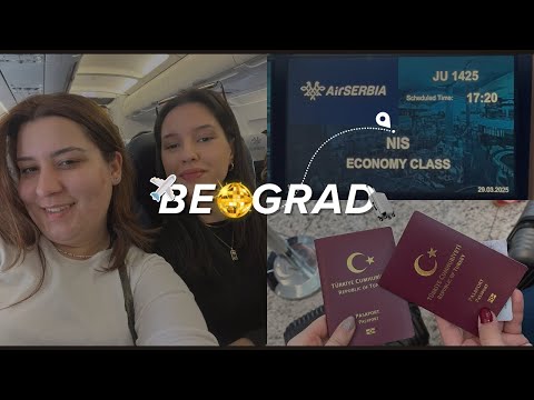 Belgrad Vlog | Belgrada varamadım, otele ulaşamadım