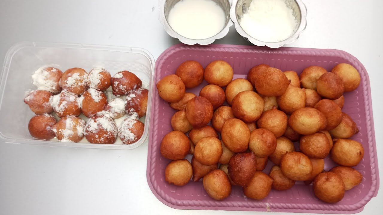 puff puff with a twist ( milky way puff puff) - YouTube