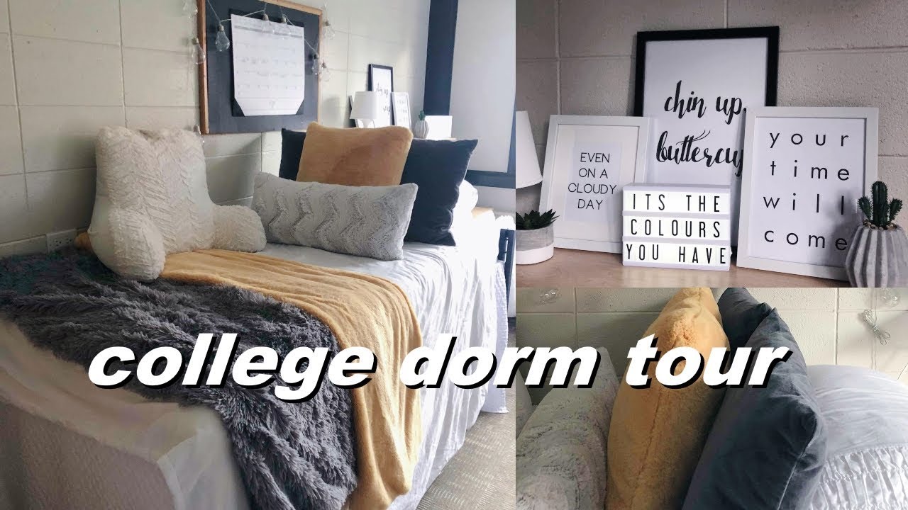 COLLEGE FRESHMAN DORM ROOM TOUR! University of Calgary | via Jessica ...