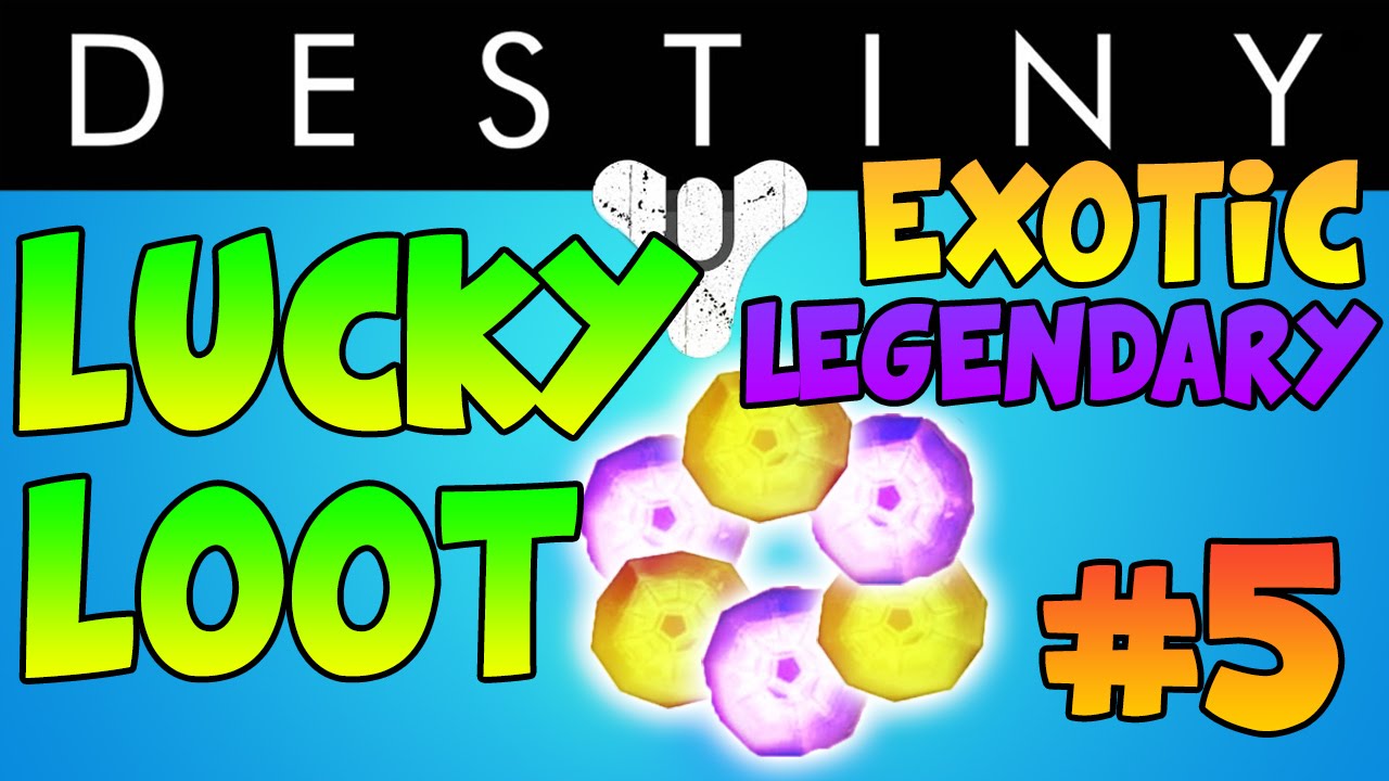Destiny: Lucky Loot #5 – Best Loot Rewards (Exotic - Legendary) Destiny ...