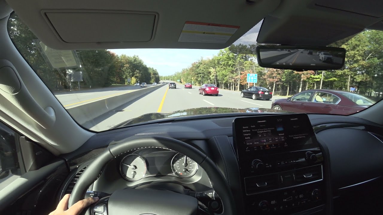 INFINITI Safety Systems Demonstration; Featuring the 2022 INFINITI QX80 ...