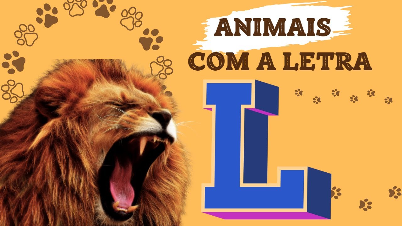 Animais com a letra L - Aprenda nomes de animais com as letras do ...
