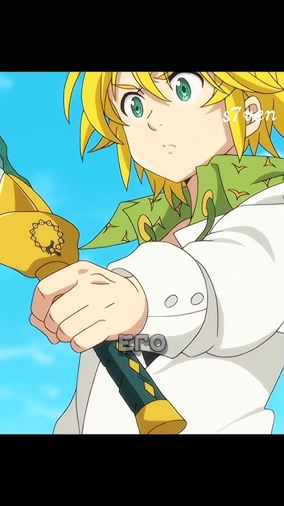 Имбовая реликвия Мелиодаса 😎/ Семь смертных грехов #аниме #анимеклип # ...