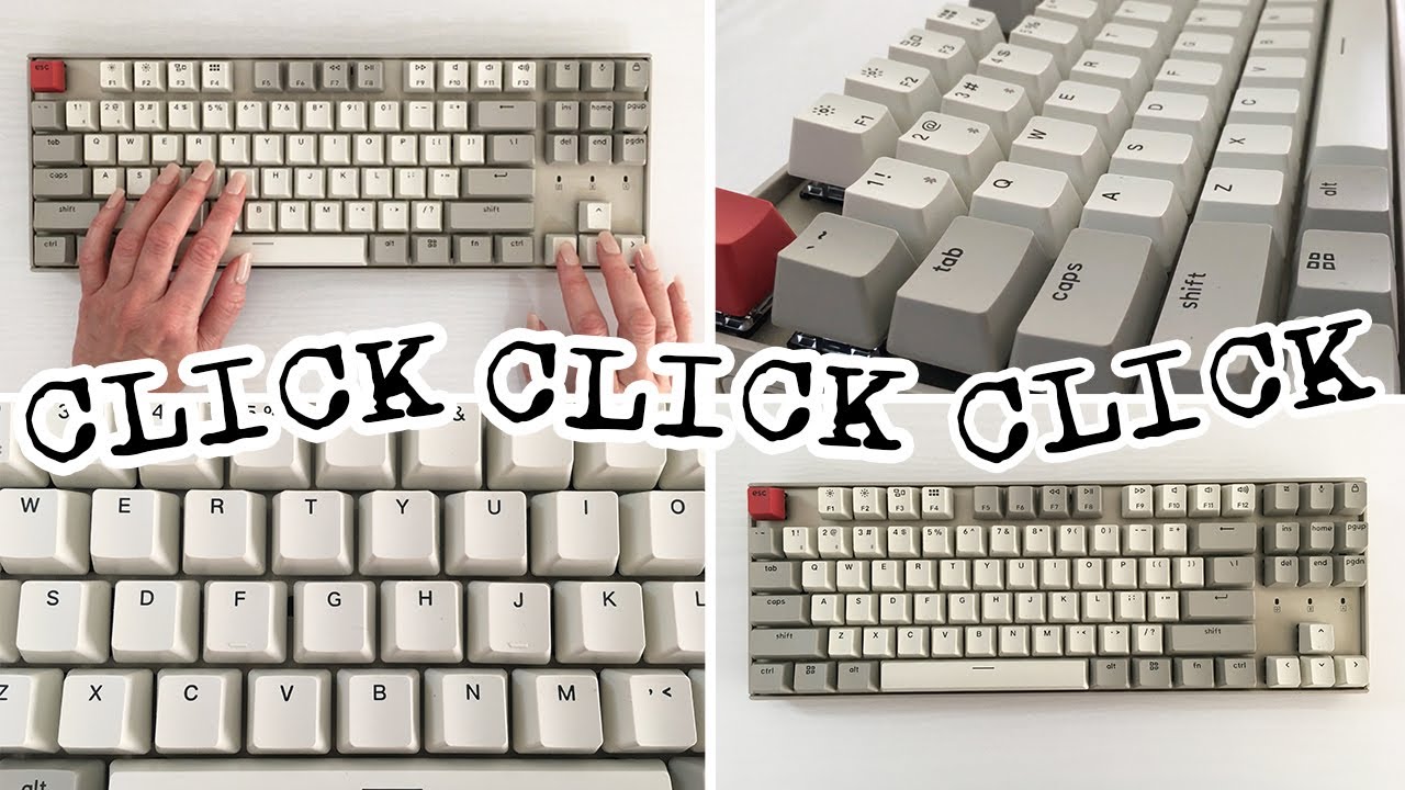 ASMR Mechanical Keyboard Review | Amazon Finds - YouTube