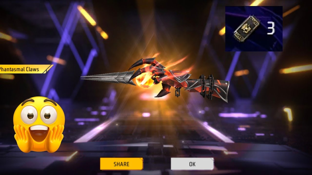 I got new AC80 skin in 3 vouchers | free fire ring event | - YouTube