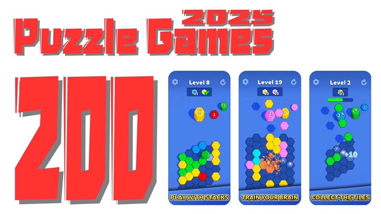 NEW Puzzle Game Ideas 200 | 2025 - YouTube