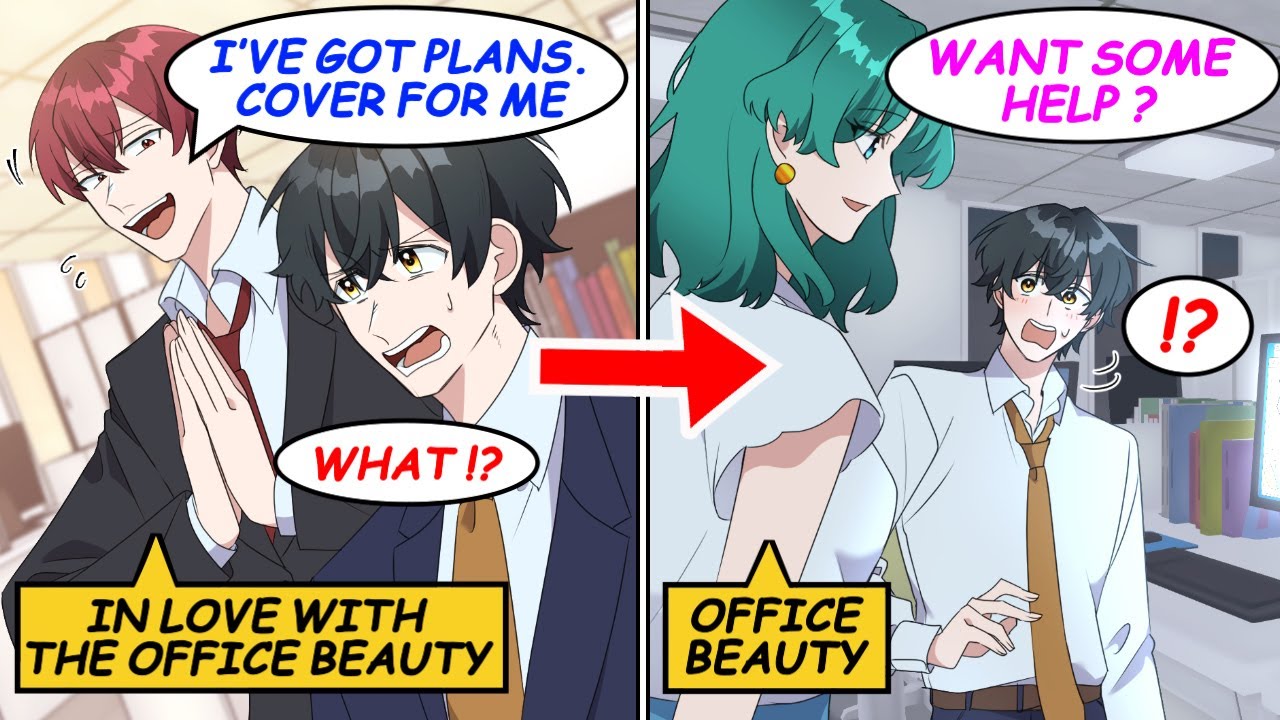 My lazy coworker dumped his work on me… but she helped me, and he ...