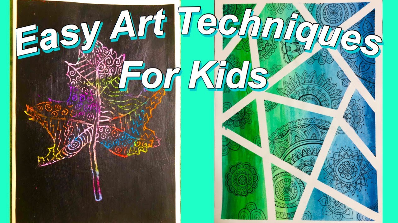 Easy Art Techniques for Beginners - Part 2 - YouTube