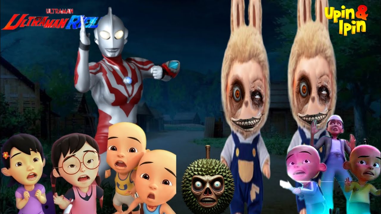 Ultraman Ribut Upin Ipin Melawan Hantu Labubu Upin Ipin Jadi Ultraman ...
