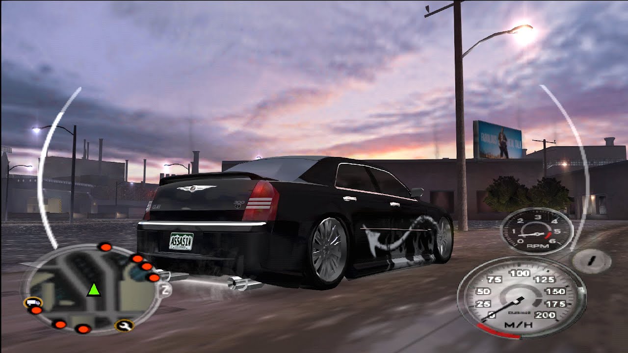 Midnight Club 3 Dub Edition Remix Chrysler 300C Customization Sniper ...