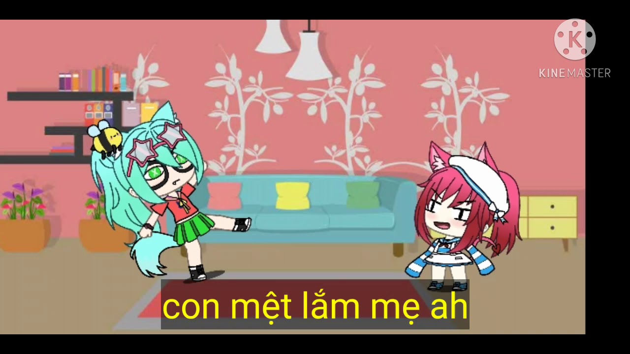 Con mệt lắm mẹ ah :)) // gacha life // by : AMMY CANDY . - YouTube