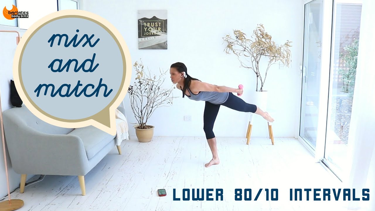 Lower Body Cardio Sculpt Workout - Barlates Body Blitz Mix and Match ...