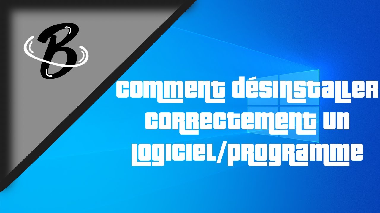[TUTO] Comment désinstaller correctement un programme et/où un logiciel ...