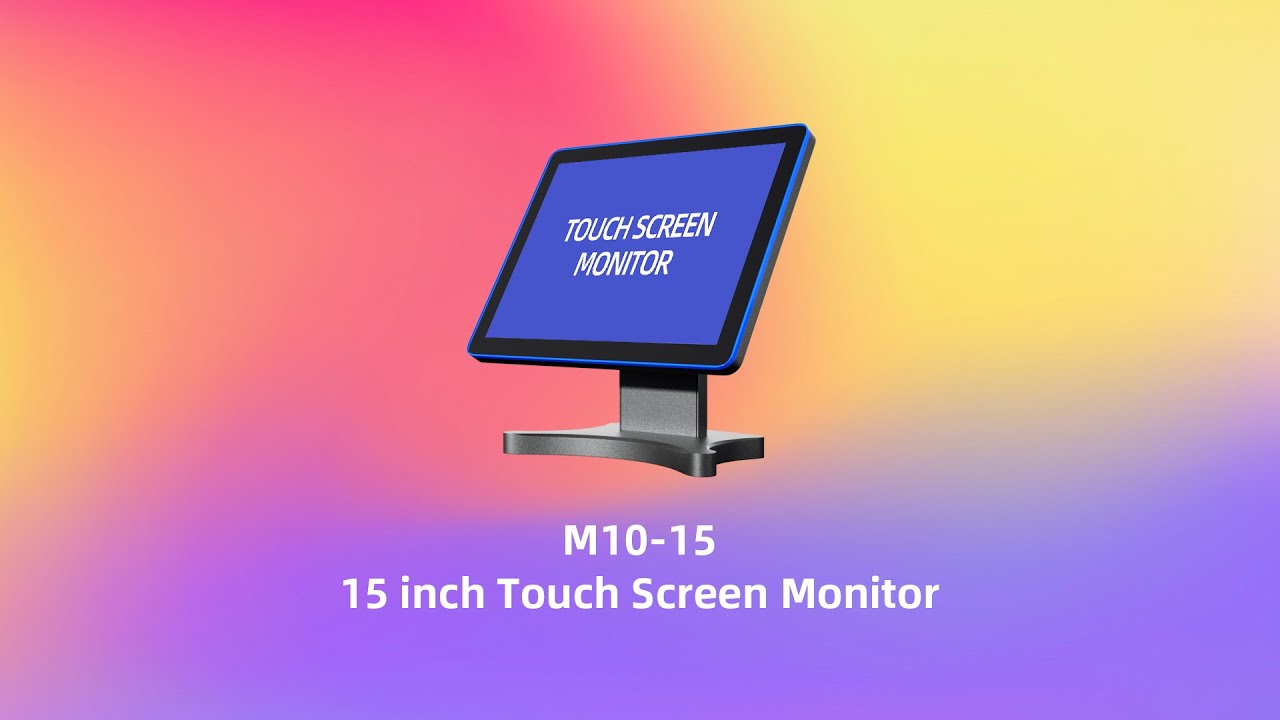 M10-15 Touch Screen Monitor - YouTube