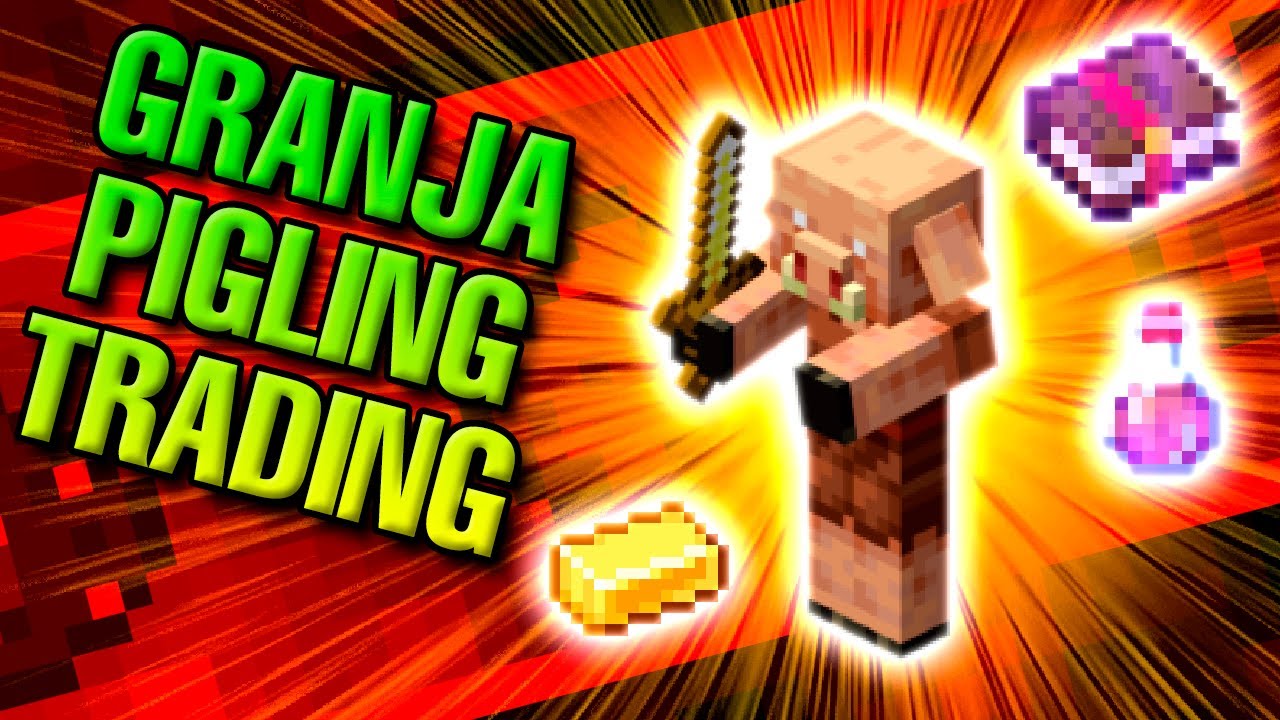 SISTEMA TRADING PIGLIN | Minecraft 1.16.1 - YouTube
