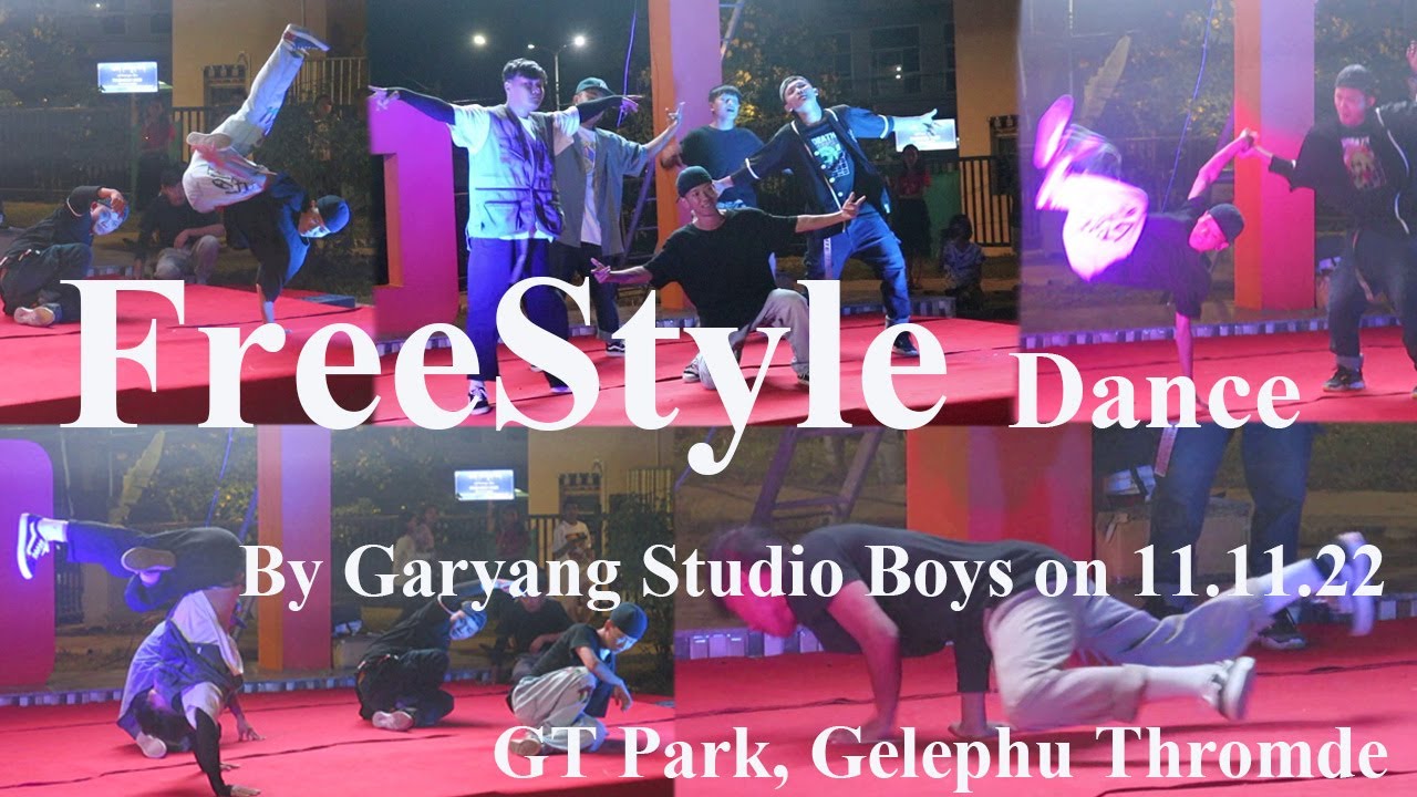 Free Style Dance by Garyang Studio on Fourth Druk Gyalpo's Birthday ...