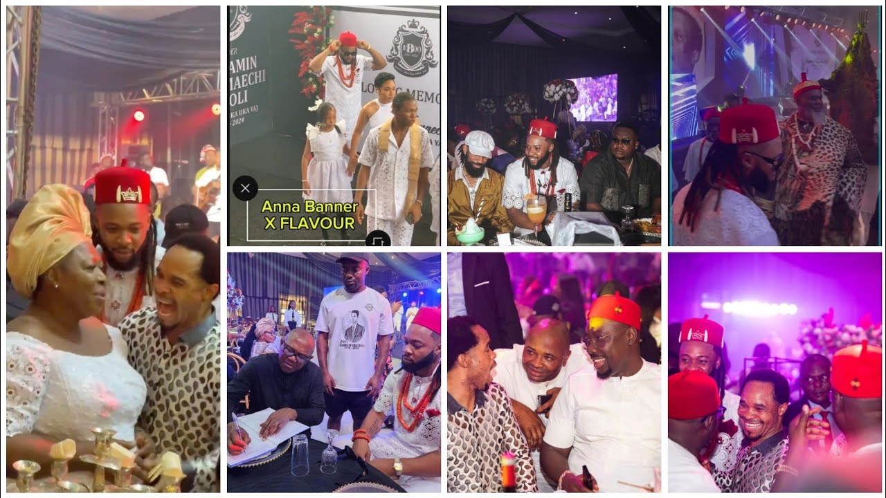 Flavour Father's burial : Major highlights ,DIGNITARIES,GIST from the ...