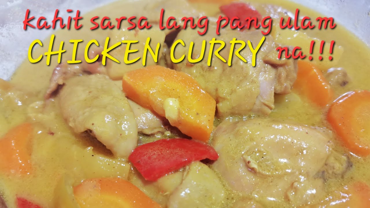 HOW TO COOK CHICKEN CURRY | SIMPLENG ULAM RECIPE | EASY RECIPE | SIMPLE ...