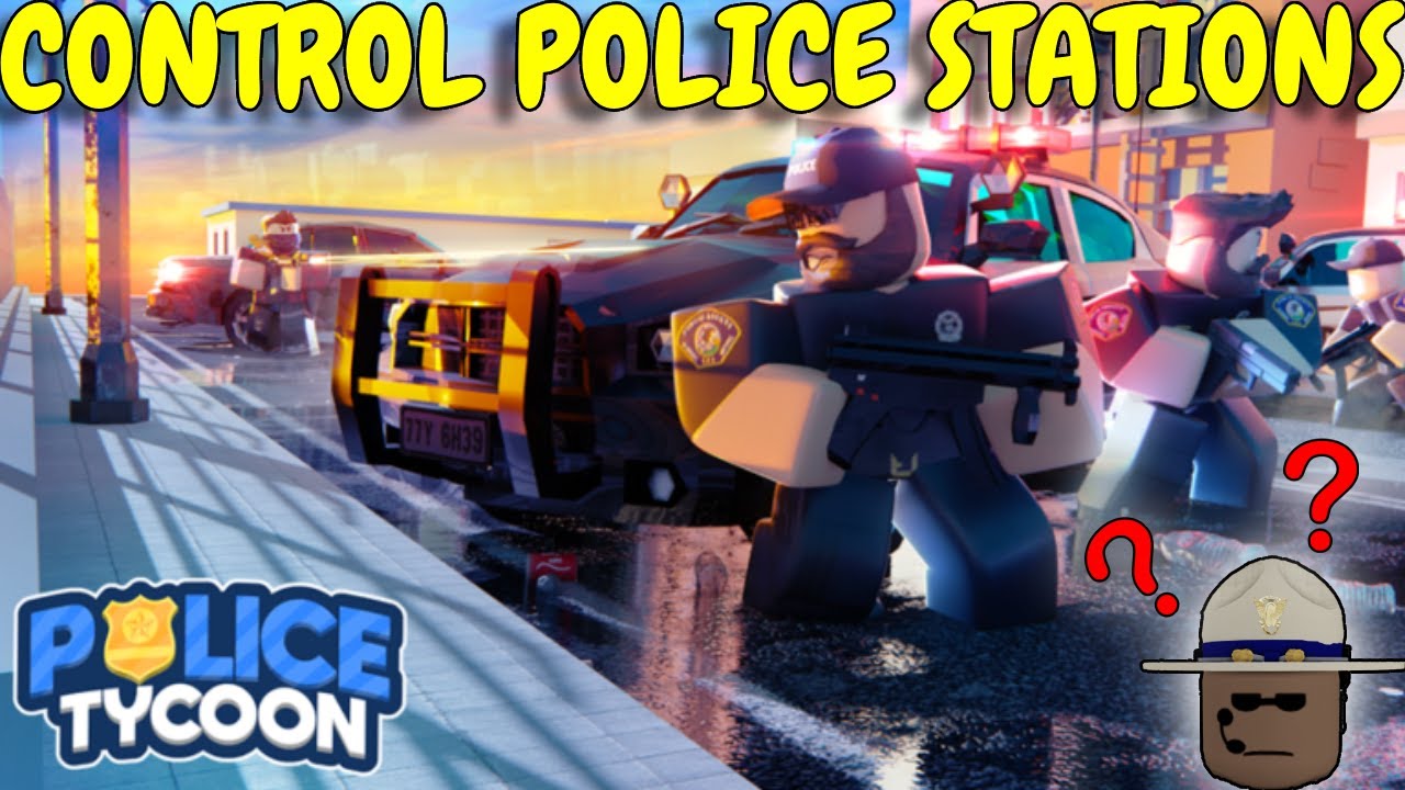 CAN YOU RUN A POLICE STATION? Roblox Police Tycoon - YouTube