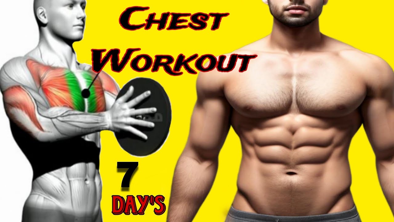 Chest workout - 7 exercises that make the inner chest line chiseled Fit ...