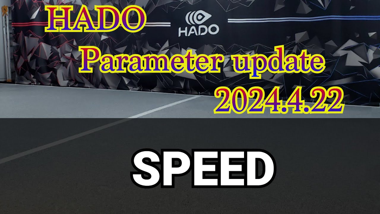 HADO 2024】 パラメーターアップデート SPEED - YouTube