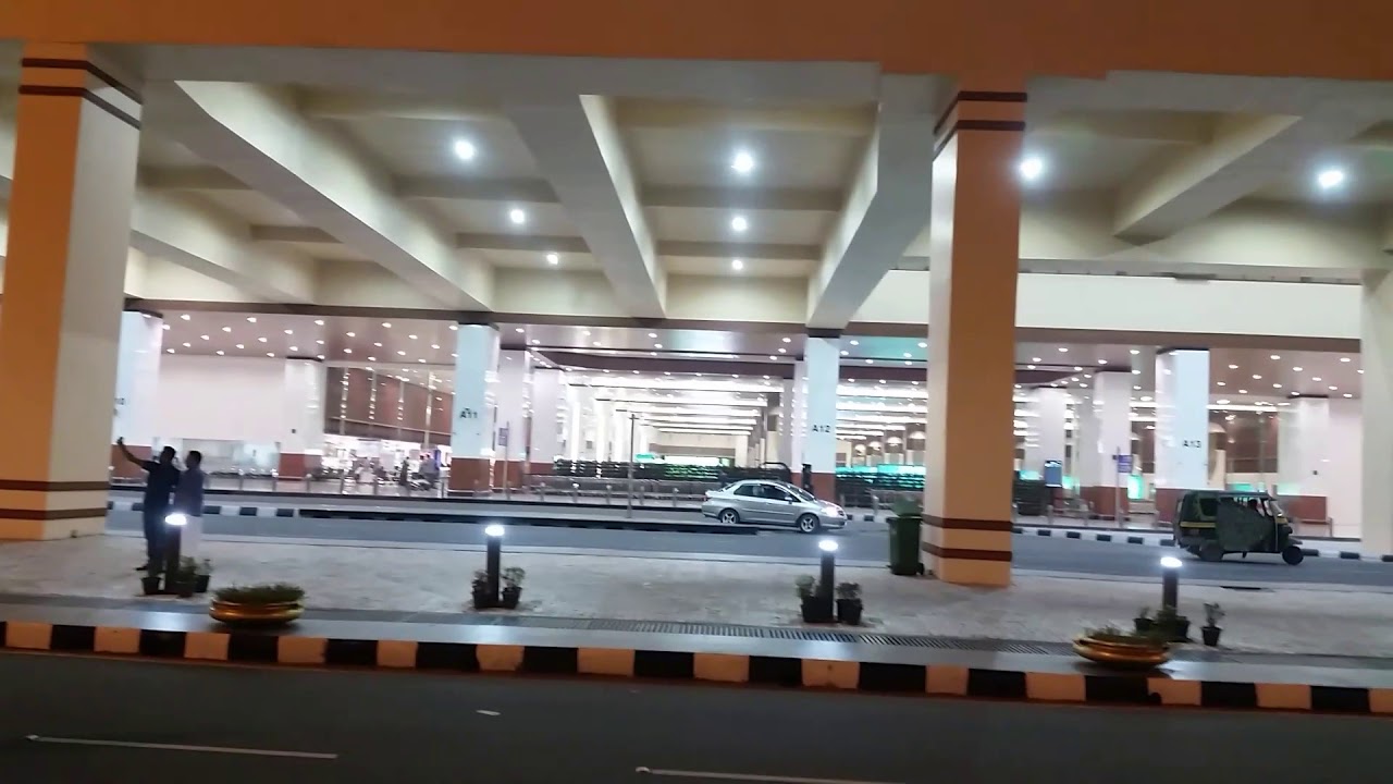 Travel and tour-Cochin international airport night view - YouTube