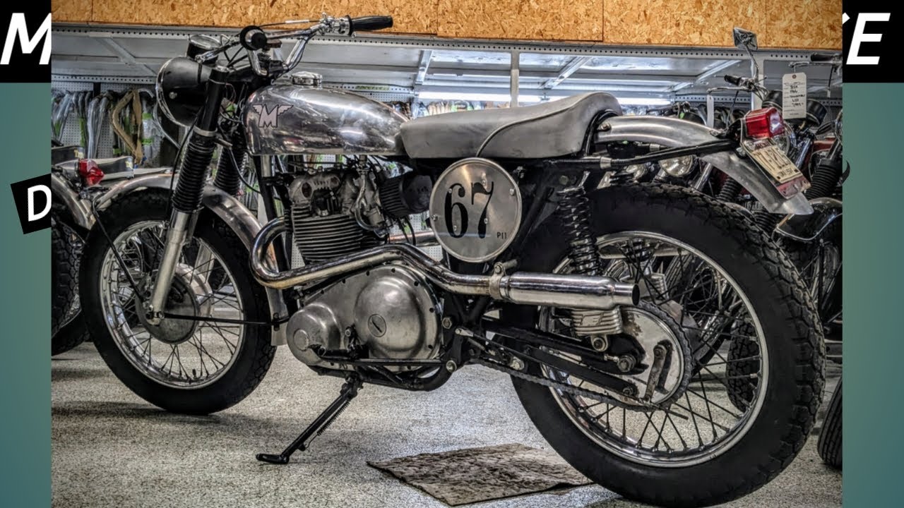 The Amazing Norton/Matchless P11 Desert Racer - Wow! - YouTube