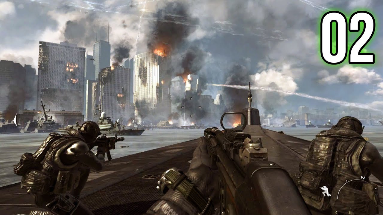 Modern Warfare 3 Campaign - Part 2 - Taking Back New York City - YouTube
