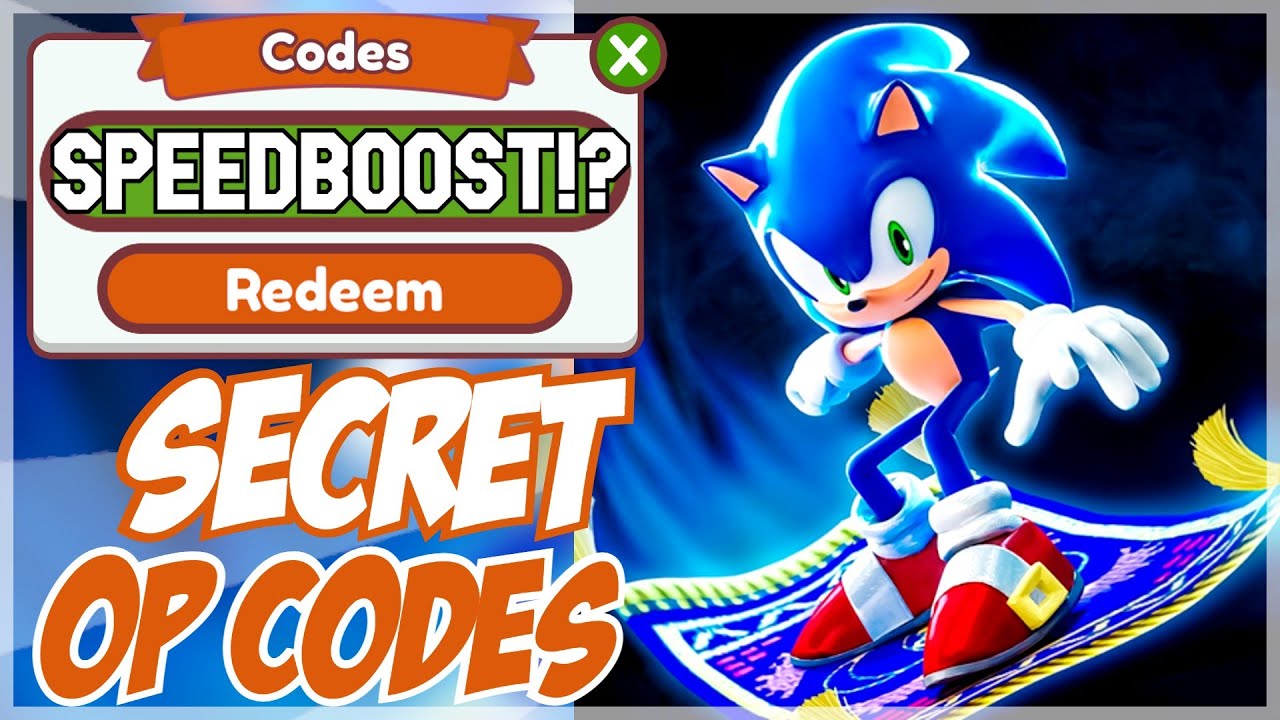 !NEW! (2022) 👟 Roblox Sonic Speed Simulator Codes 👟 ALL *HOVERBOARD ...