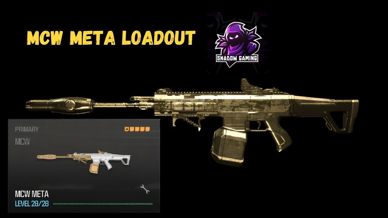 GET READY FOR THE MOST POWERFUL MCW META LOADOUT EVER! - YouTube