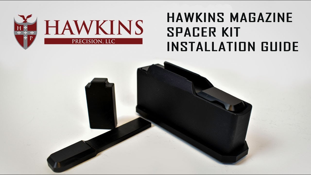 Hawkins Precision Hunter Magazine Spacer Kit Installation Guide - YouTube