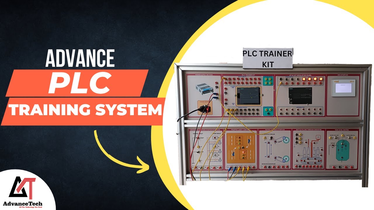 PLC Training Kit | AdvanceTech | India | 2022 - YouTube
