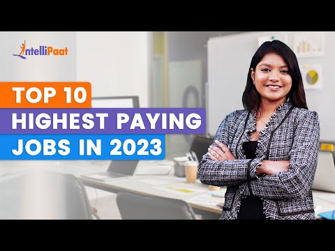 "Top 10 Highest Paying Jobs In 2023 | Highest Paying Jobs | Most In-Demand IT Jobs 2023 ...