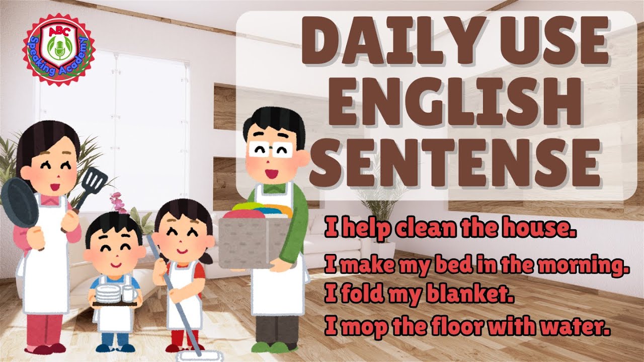English Conversation Practice | Daily English Speaking Using Household ...