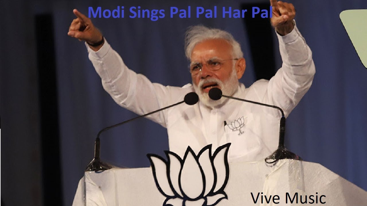Modi Sings Pal Pal Har Pal - YouTube
