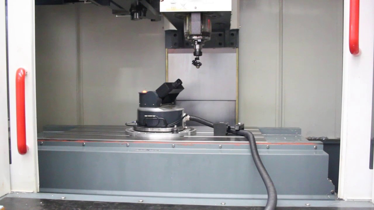 LaserTRACER - circularity test ISO 230-4 - YouTube