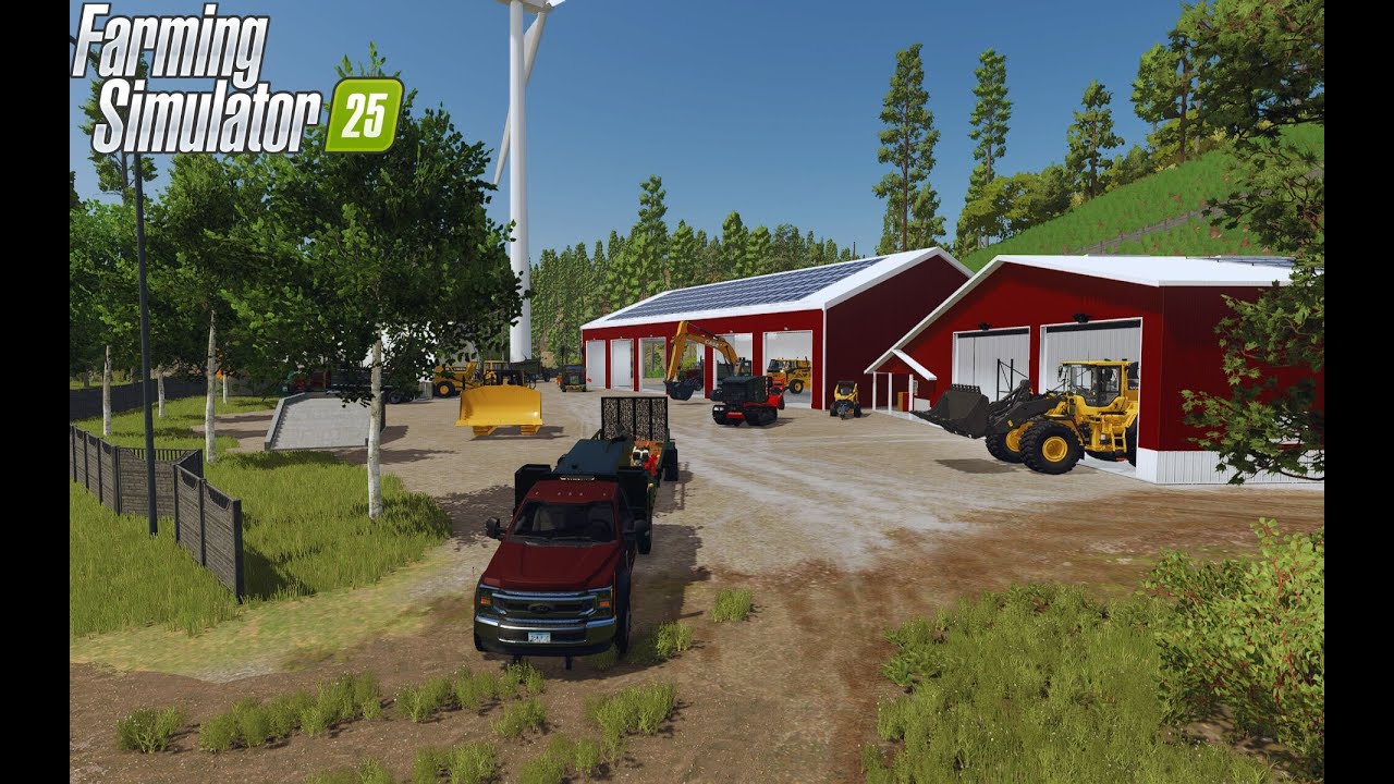 Embarking on the journey to rebuild Silver Run Forest in FS25 - YouTube