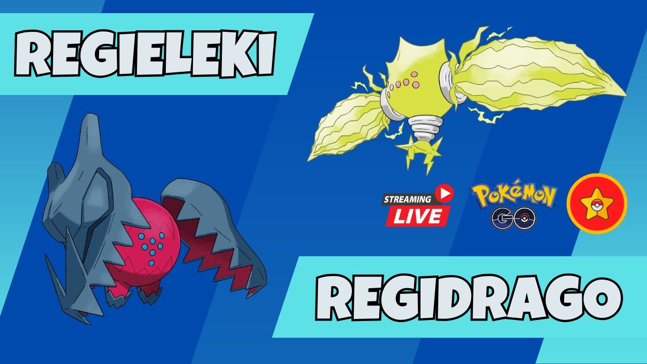 [LIVE] Pokemon Go | Rilis Shiny Regieleki & Regidrago~ - YouTube