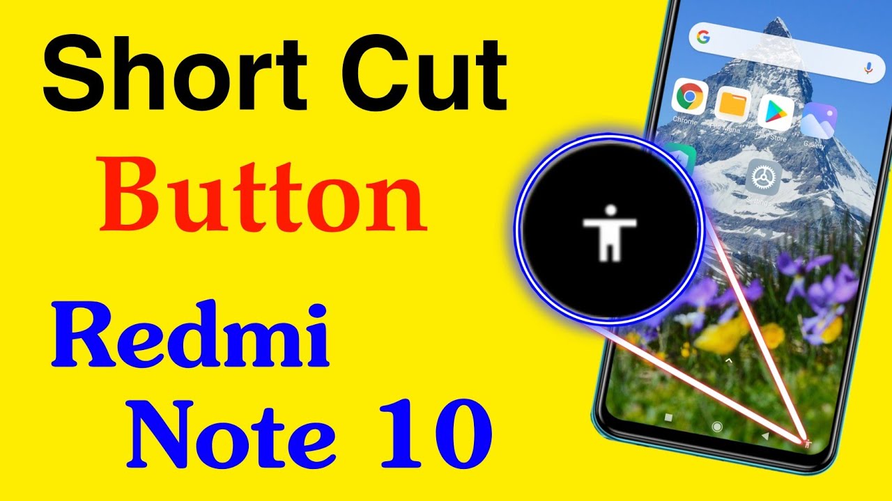 How to Enable Hidden Shortcut Button in Redmi Note 10 | Redmi Note 10 ...