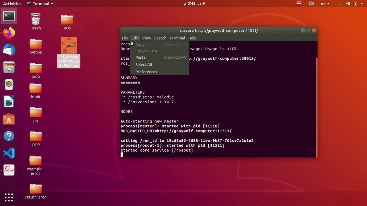 ROS - setup in Ubuntu and publish/subscribe topics - YouTube