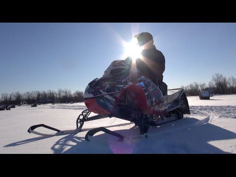 Polaris IQR racing the Rev 827 BB and playing around. PowerModz! - YouTube