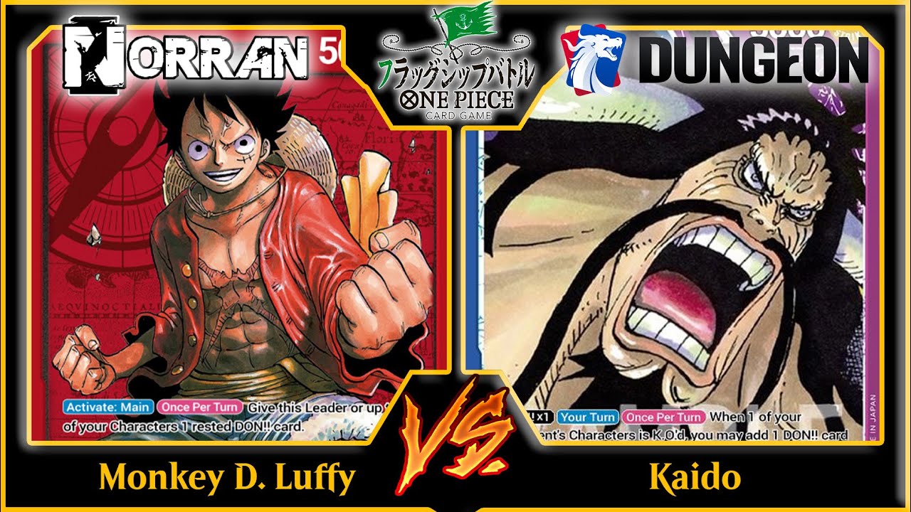 Monkey D. Luffy vs Kaido | Flagship Battle Ex JAPAN | T4-R3 Day2 | One ...