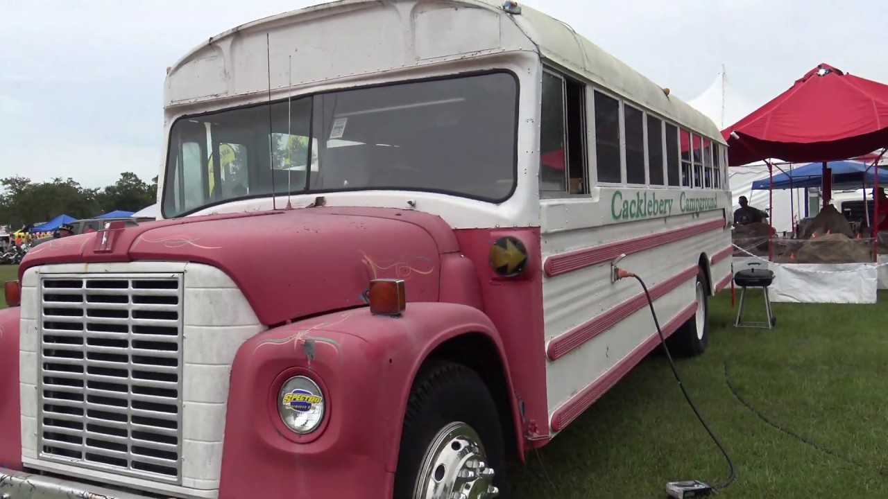 Tiny Home School Bus Camper - YouTube