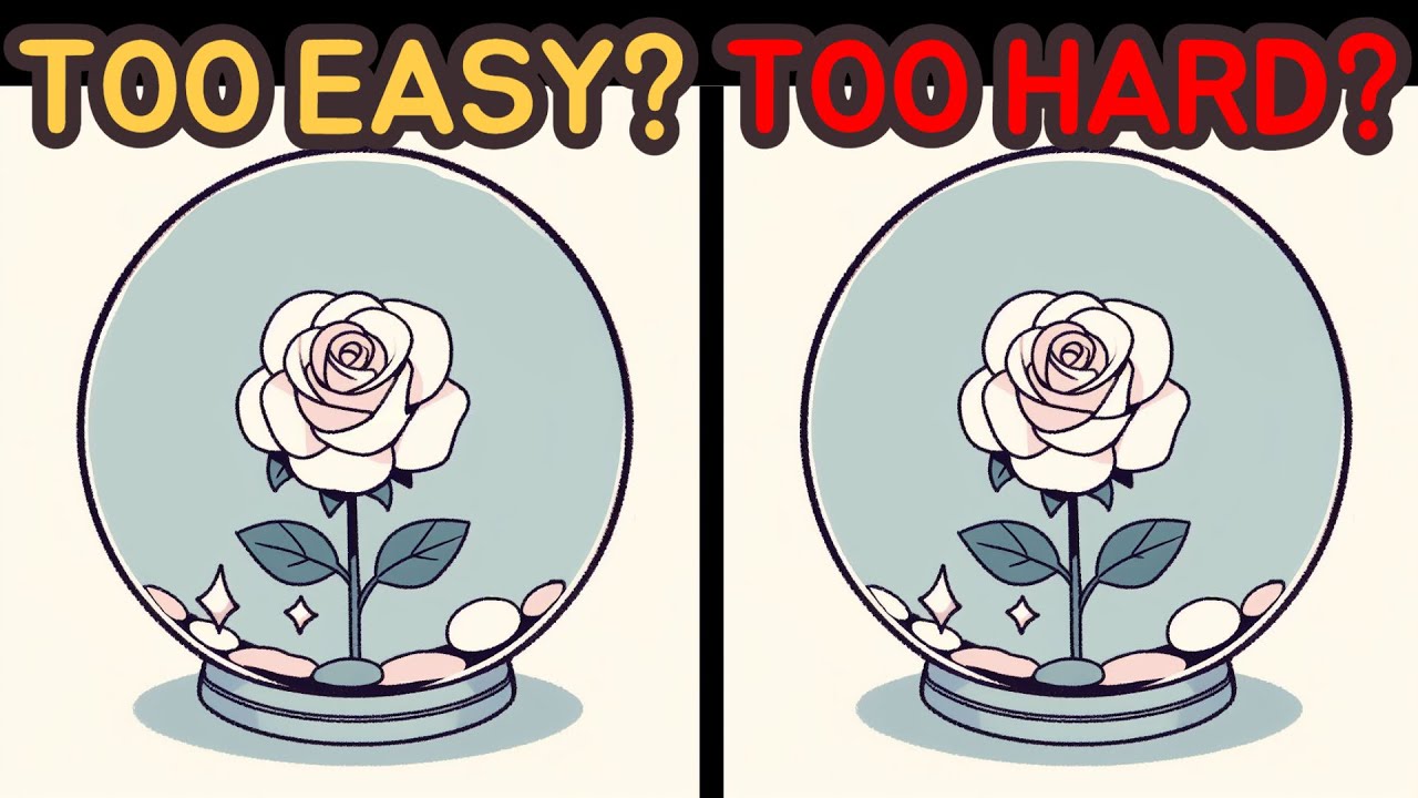 [Find the difference] TOO EASY? TOO HARD? :) [Spot the difference ...