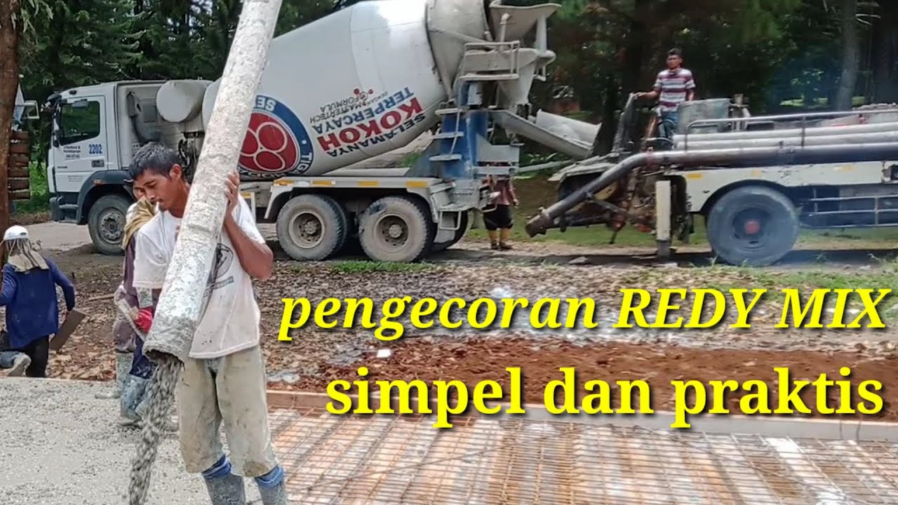 PENGECORAN REDY MIX PIONER BETON DI CIKEAS BOGOR ! REDY MIX PIONEER ...