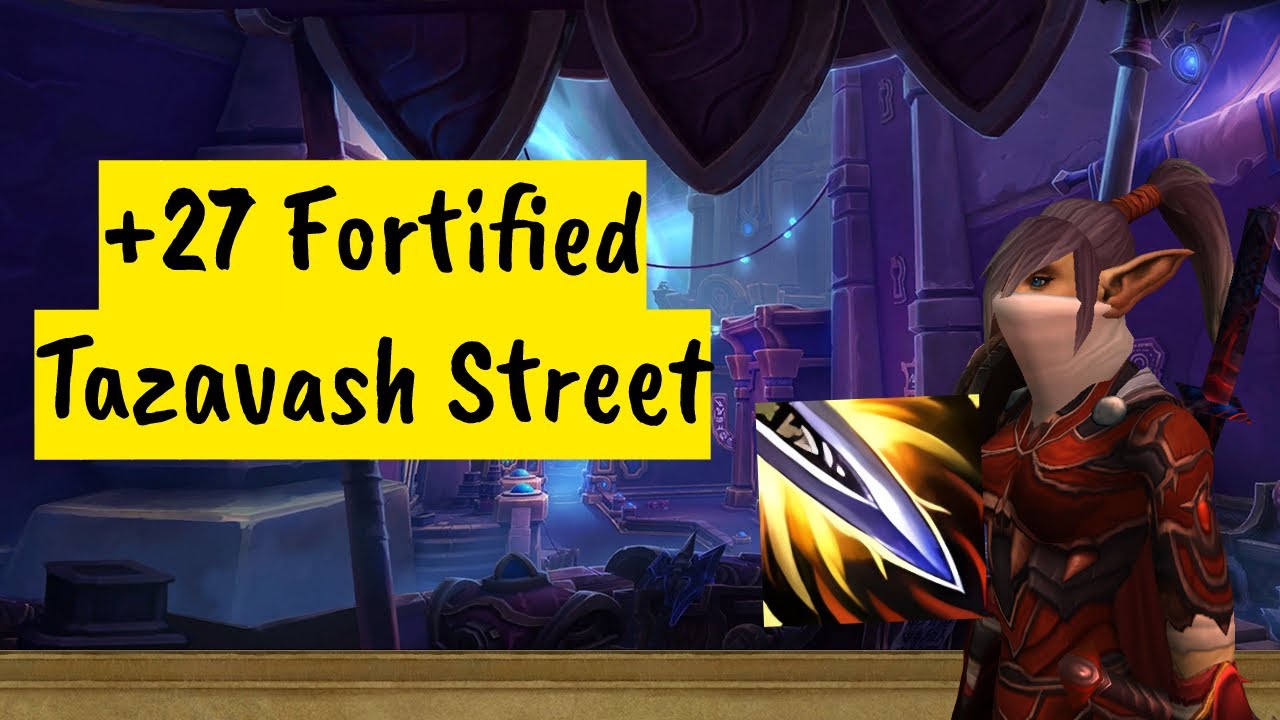 Venthyr Outlaw Rogue | +27 Fortified Street | Dragonflight - YouTube