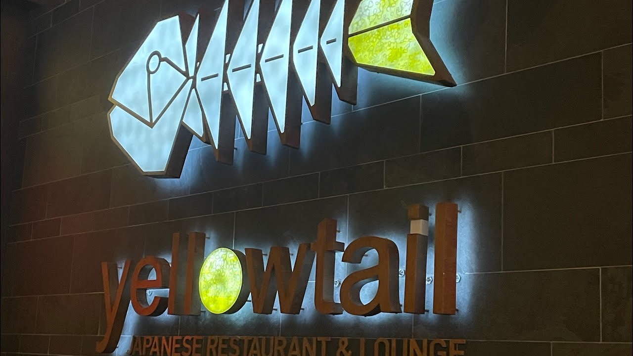 Yellow Tail Japanese Restaurant At The Bellagio Las Vegas - YouTube