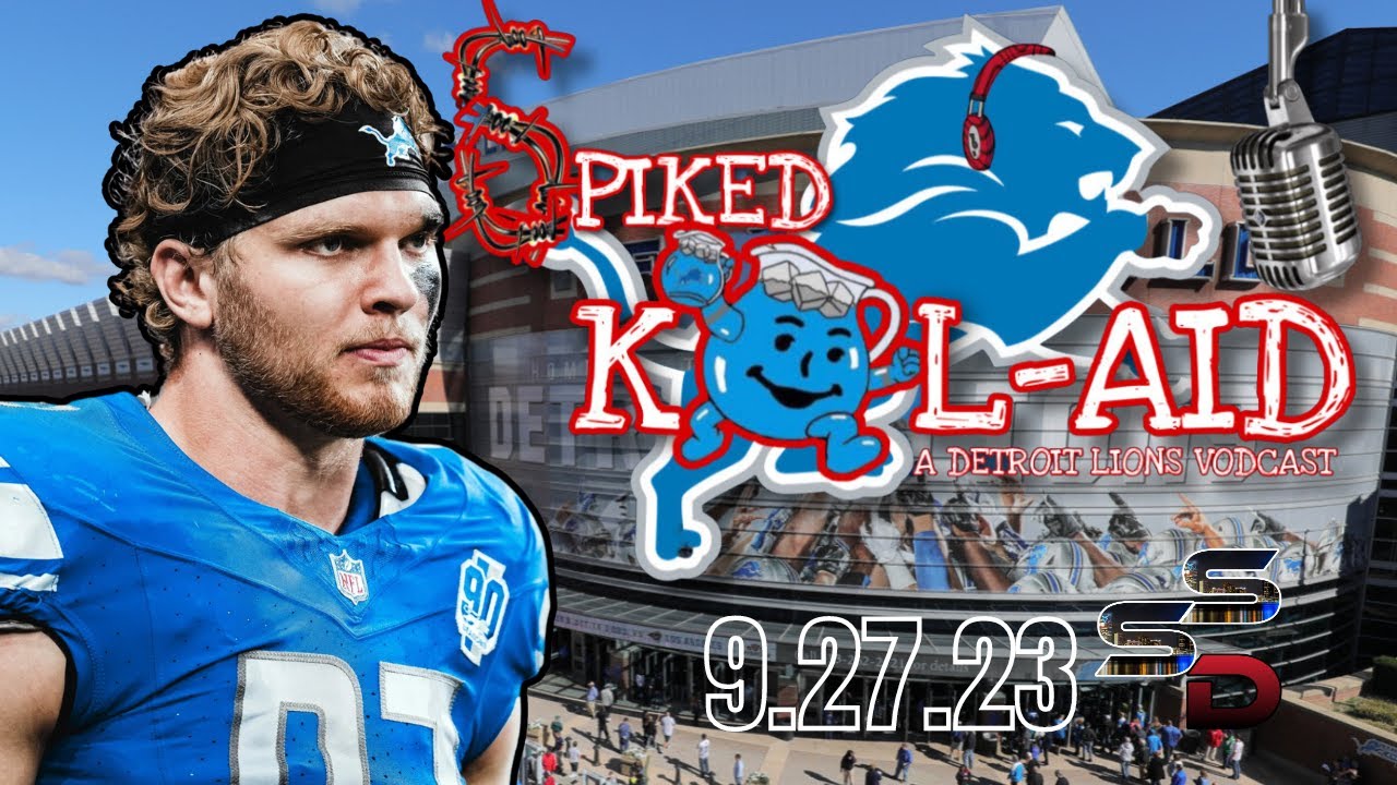 Detroit Lions Spiked Kool-Aid 9.29: 1st in the NFC North! - YouTube